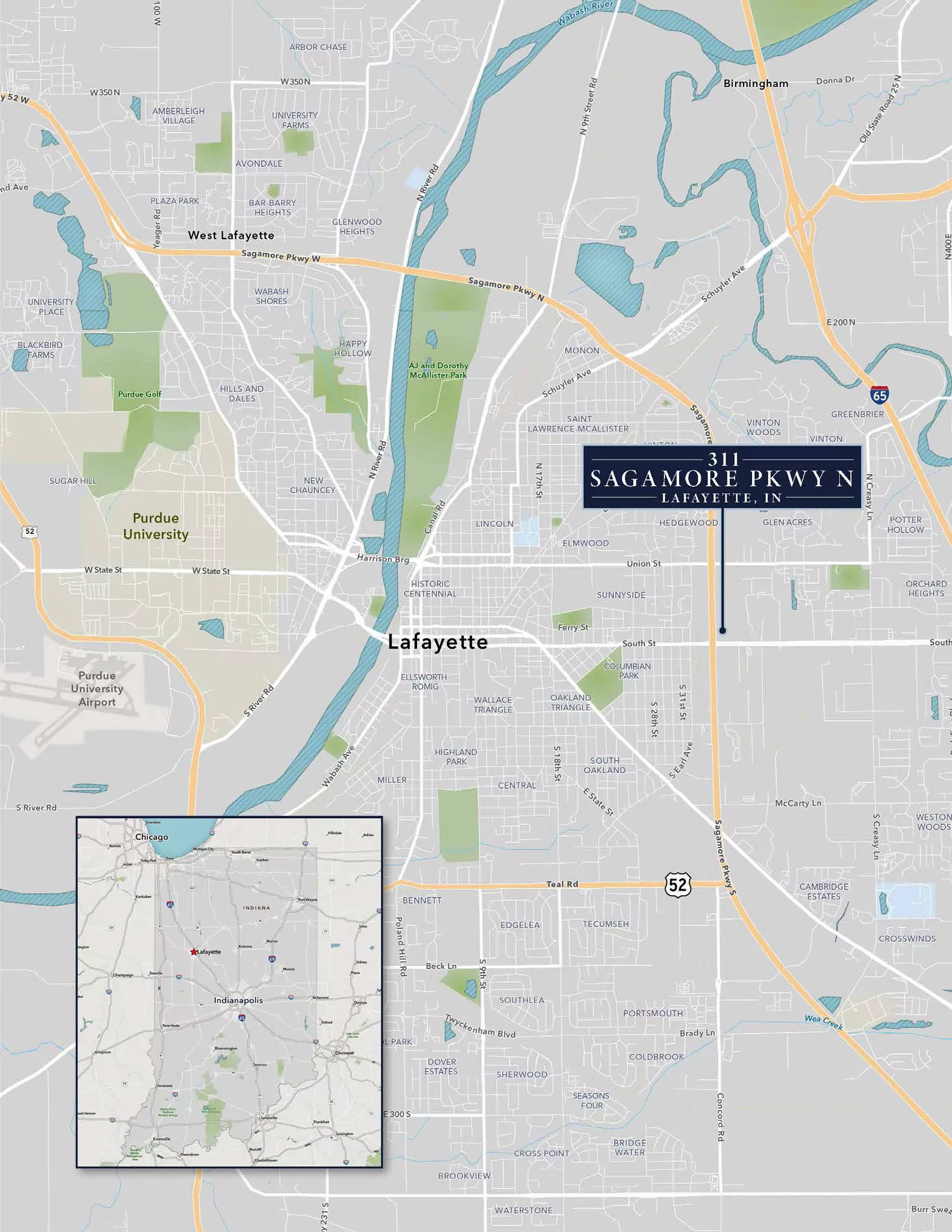 311 Sagamore Parkway North, Lafayette, Indiana - Northgate